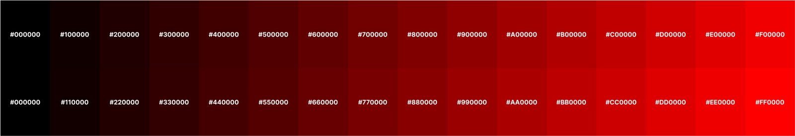 Modelos de color RGB y HEX - Aprender UX UI